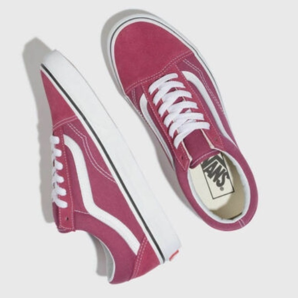Vans | Shoes | 56 Brand Vans Old Skool Dry Rose And White Shoes | Poshmark